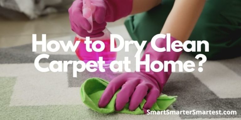 How to Dry Clean Carpet at Home? - SmartSmarterSmartest
